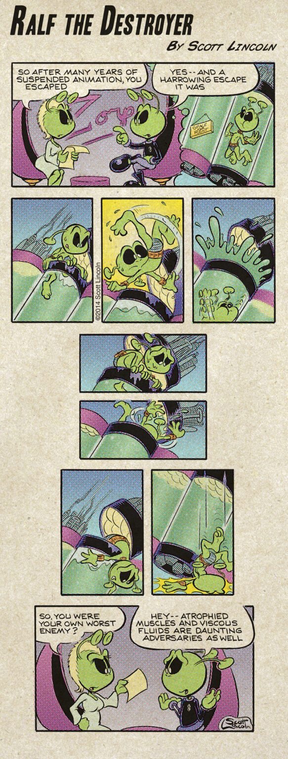 Ralf the Destroyer – It's not easy being mean…