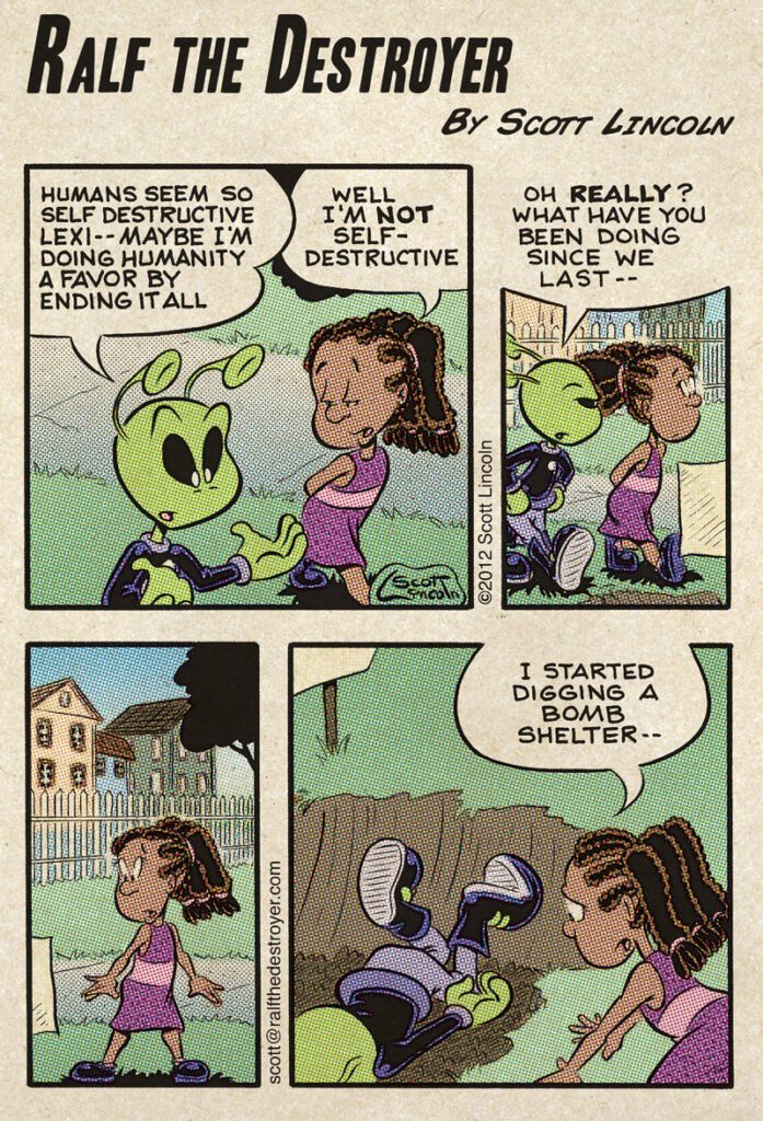 Filling In – Ralf the Destroyer