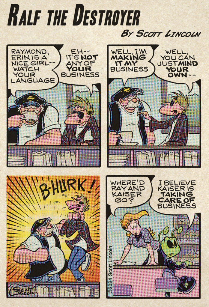 Ralf the Destroyer – It's not easy being mean…